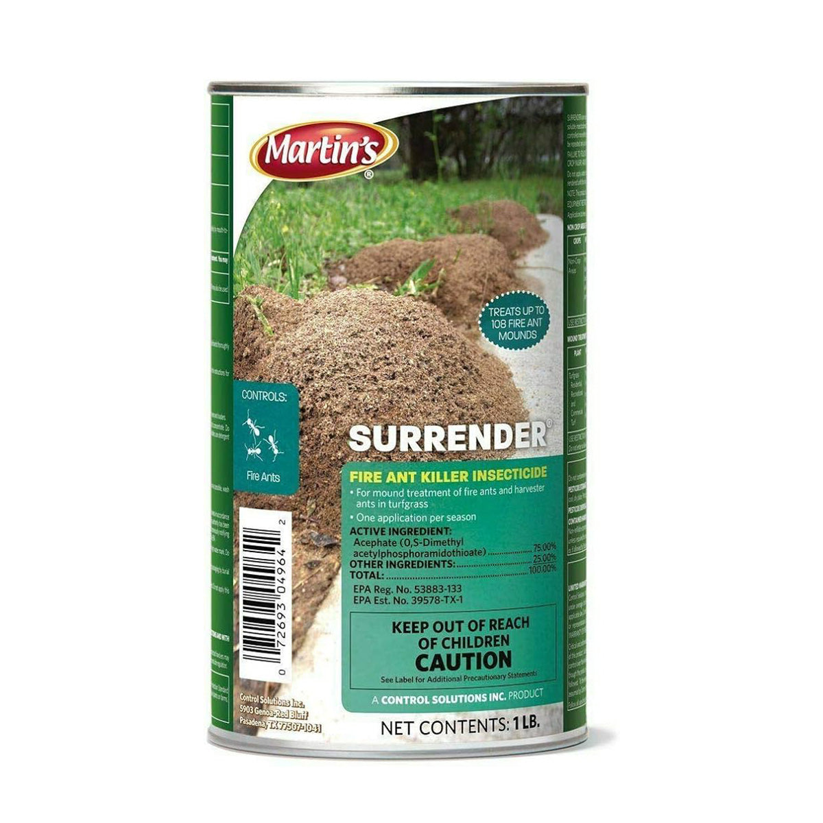 Surrender Fire Ant Killer Insecticide – Productos Veterinarios del Sur
