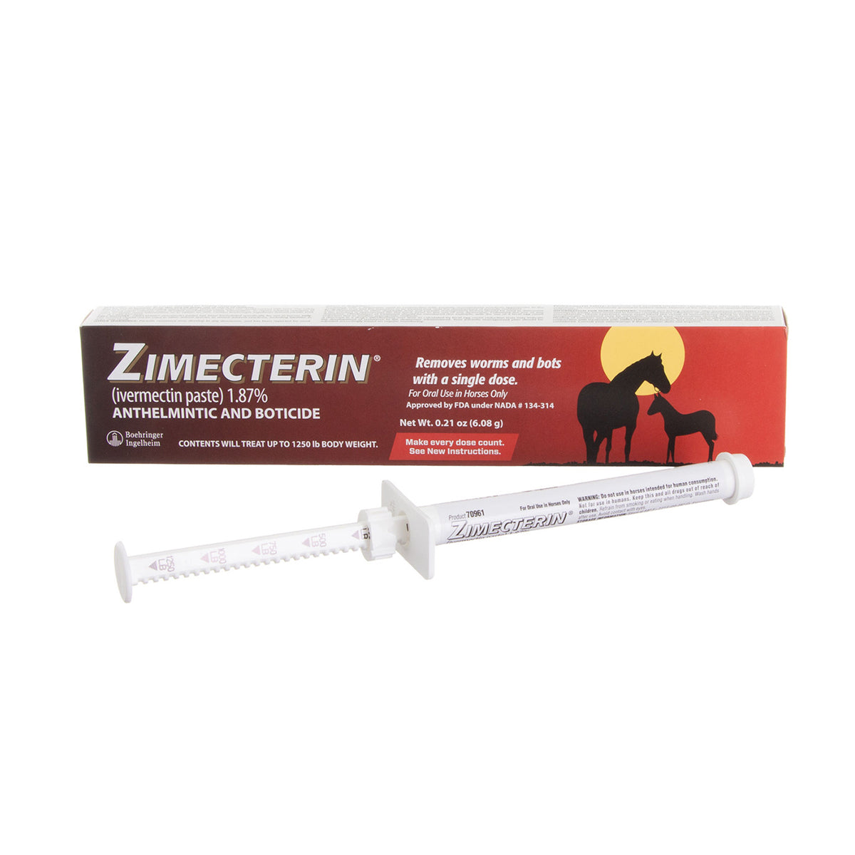 Zimecterin (1.87% Ivermectina) – Productos Veterinarios del Sur